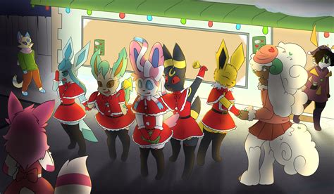 Christmas Cheer Leaders By Matachu On Deviantart