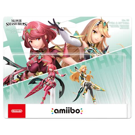 Set Di Amiibo Pyra E Mythra Super Smash Bros Collection My
