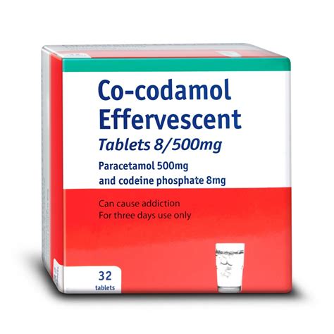 Co Codamol Effervescent 32 X 8500mg Tablets Chemist 4 U