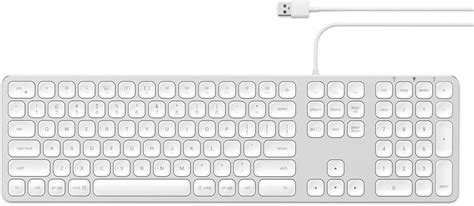 Satechi Wired Aluminium Qwerty Keyboard