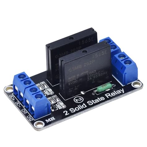 V Relay Channel OMRON SSR High Low Level Solid State Relay Module V A For Arduino