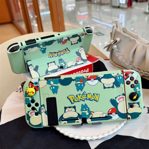 Cute Pikachu Themed Soft Protective Case For Nintendo Switch And Switch Oled Sw Lite Shopee
