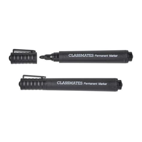 Classmates Permanent Bullet Markersblack He1691828 Markers