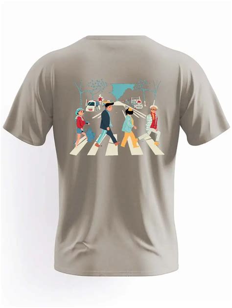 People Print T Shirt Tees Men Casual Short Sleeve Temu Ireland