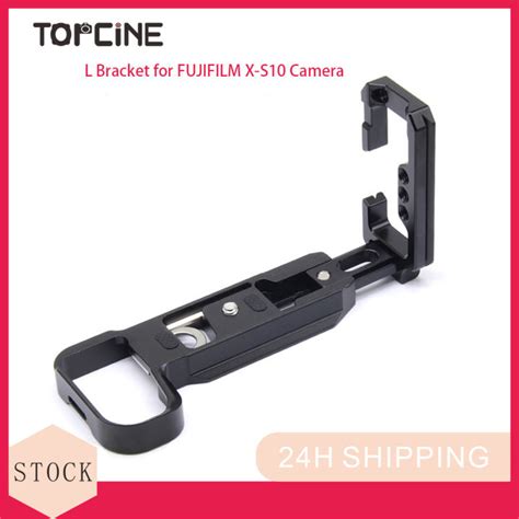 Topcine L Shape Bracket For Fujifilm X S10 Camera Compatible Quick Release L Plate Built In