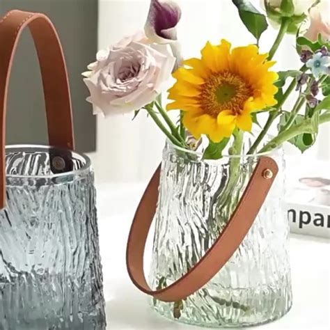 Modern New Type Unique Glass Vases Wedding Centerpiece Glass Flower