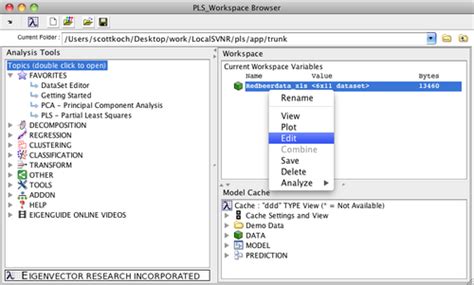 Loading Data Quick Start Eigenvector Documentation Wiki