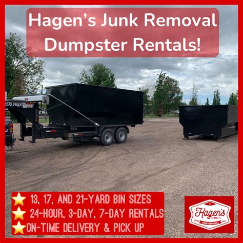 Dumpster Rental Hagens Junk Removal