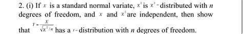 Solved A 2 I If X Is A Standard Normal Variate X Is X