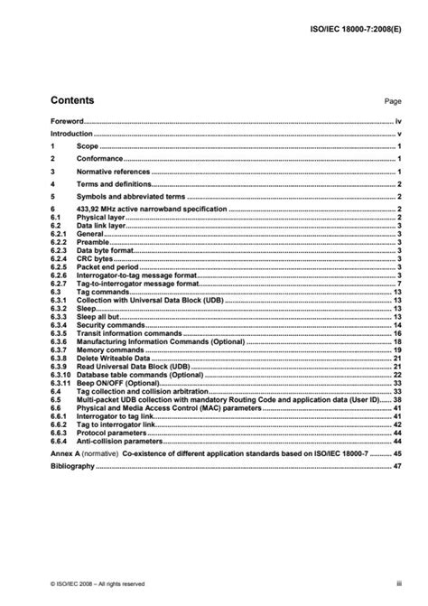 ISO IEC Information Technology Radio Frequency Identification For Item Management