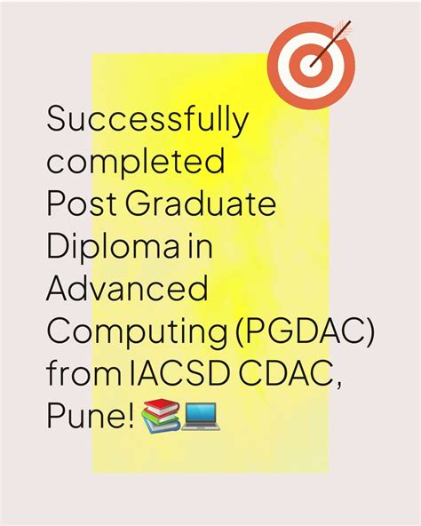 🎓 I Am Thrilled To Share That I Have Successfully Completed My Postgraduatediploma In