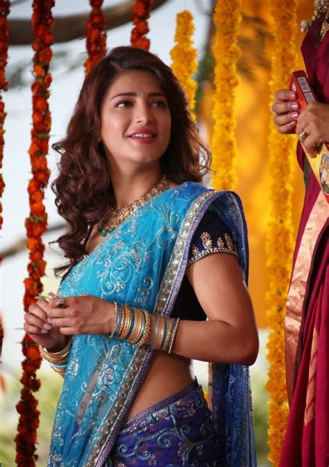 Shruti Hassan In Yellow Saree