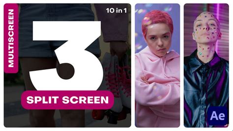 Multiscreen 3 Split Screen Video Displays Ft Split Screen 3 And 3