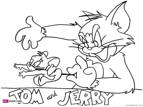 50 نقاشی تام و جری Tom And Jerry برای رنگ آمیزی کودکان