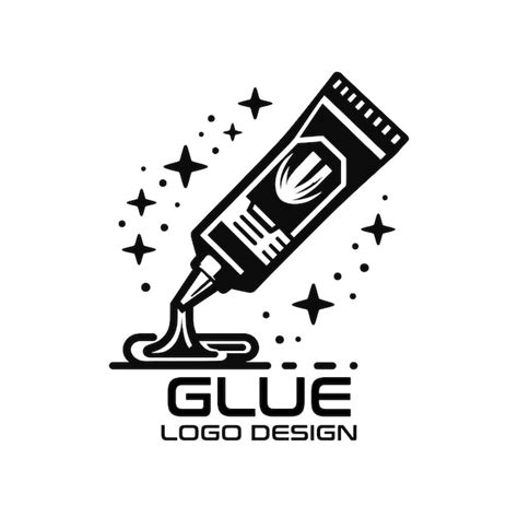 Premium Vector Glue Vector Logo Design