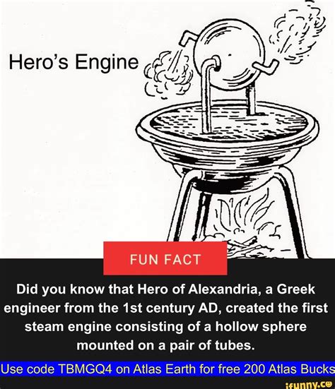 Heros Engine Fun Fact Did You Know That Hero Of Alexandria A Greek