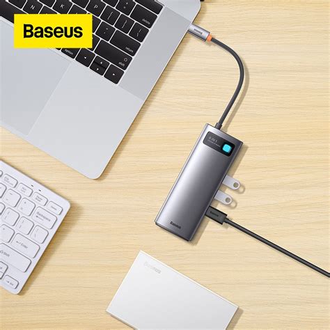 Baseus Usb C Hub Type C To Hdmi Compatible Usb Adapter Type C Hub Dock For Hp Folio G Usb C