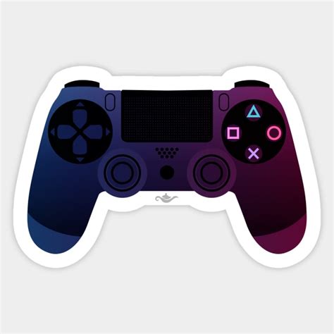 Playstation 4 Controller Ps4 Sticker Teepublic