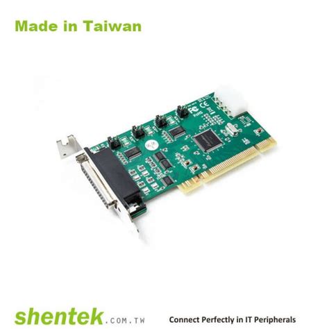 Serial Port RS Parallel PCI Card Low Profile Shentek