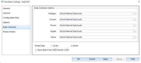 Tinaspicebq25505 Error When Trying To Run Simulation For Bq25505