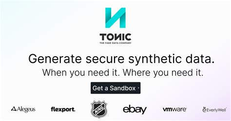 Tonicai Synthetic Test Data Generation For Software And Ai Engineers