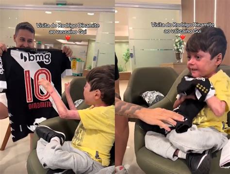 Menino Que Saiu Do Coma Ganha Camisa Do Vasco E Se Emociona Vídeo