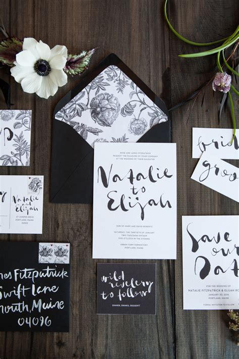 Industrial Wedding Invitations