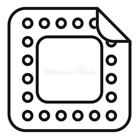 Vector Illustration Of A Cookie Bite Icon Stock Vector Illustration