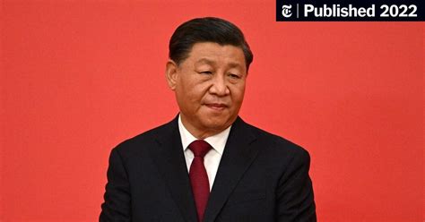 Xi Jinping Vs The People The New York Times