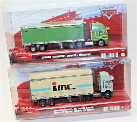 Disney Pixar Cars Haulers Diecast Plastic 1 55 Scale Mattel 2