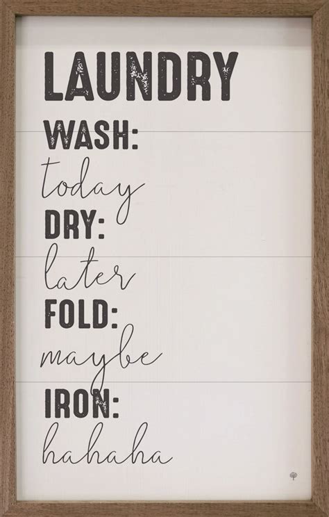 16x24 Laundry Schedule Sign Dear Yesteryear