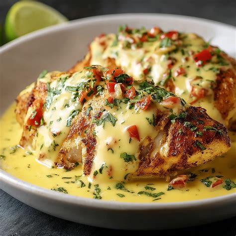 Chicken With Cheese Sauce