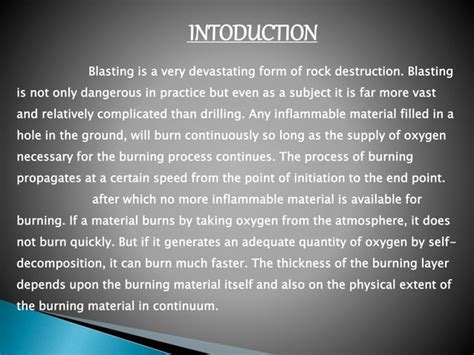 Blasting Machenism By Mukesh Rajgir Ppt