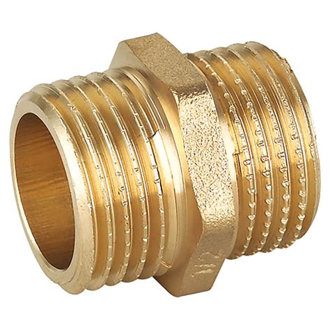 Nipplo Ottone 1 12 Idraulica Raccorderia In Ottone Agrochimica Srl