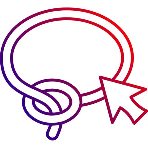 Lasso Generic Gradient Outline Icon