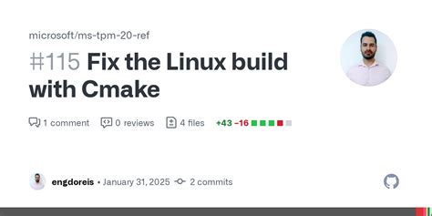 fix the linux build with cmake by engdoreis · pull request 115