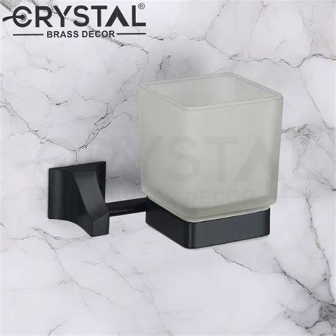 Matt Black Finish Titan Brass Tumbler Holder At ₹ 200piece ब्रास