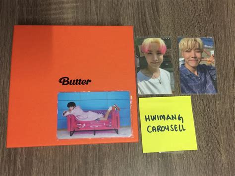 WTS BTS BUTTER PEACHES VER WITH JHOPE PC POB FREE BE PC Hobbies