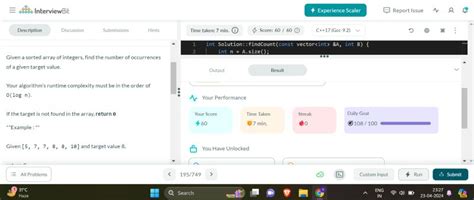 Yashasvi S On Linkedin Day113 365daysofcode 365daysofcode Scalerdiscord Codewithscaler