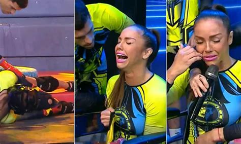 Paloma Fiuza Rompió En Llanto Al Sufrir Fuerte Lesión En La Rodilla