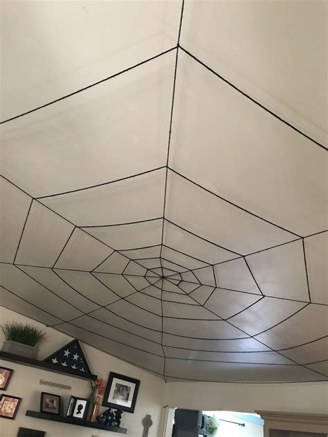 Yarn Spiderweb Ceiling