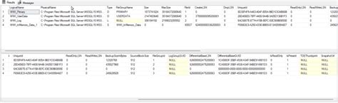 Restore Headeronly And Filelistonly