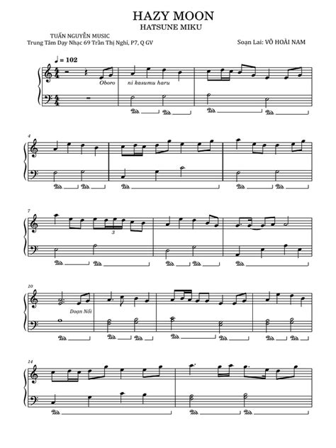 Am Hazy Moon Easy Pdf