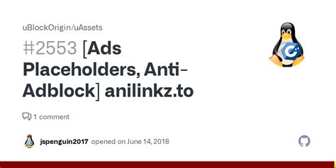 Ads Placeholders Anti Adblock Anilinkz To Issue UBlockOrigin UAssets GitHub
