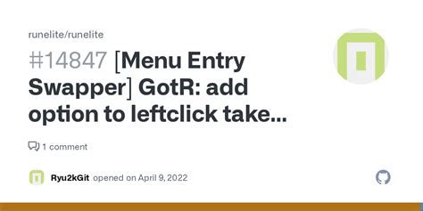 Menu Entry Swapper Gotr Add Option To Leftclick Take 10 Uncharged