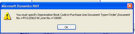 Late Covia Jika Muncul Error You Must Specify Depreciation Book Code