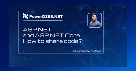 ASP NET And ASP NET Core How To Share Code