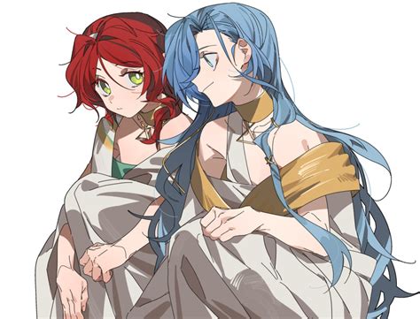 Safebooru 2girls 37 Reverse1999 Ancient Greek Clothes Bare