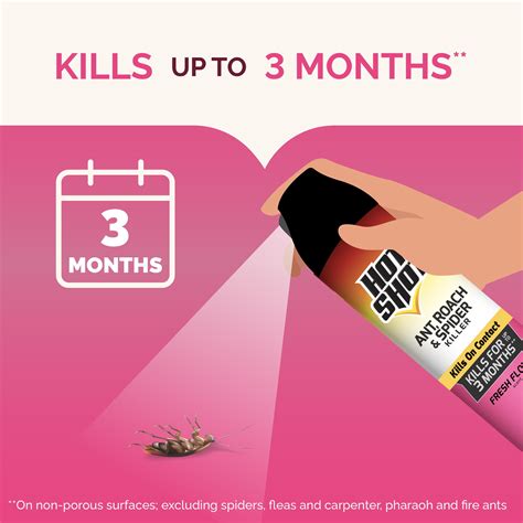 Hot Shot Ant Roach And Spider Killer Fresh Floral Scent Formula 175