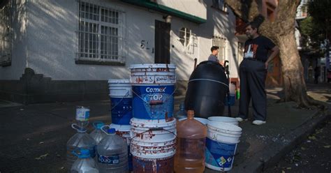 ¿cuáles Serán Las Alcaldías Más Afectadas Por La Escasez De Agua En La